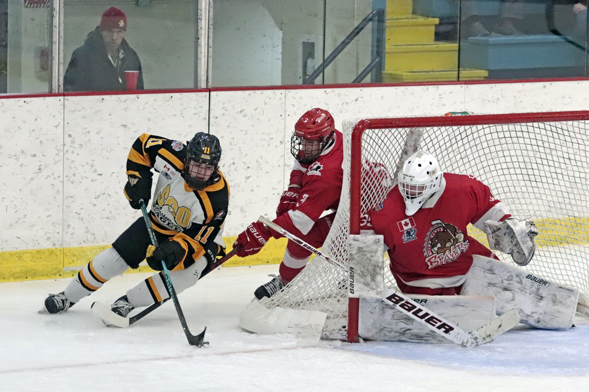 Eagles earn 5-3 victory vs. Beavers | Blind River Beavers